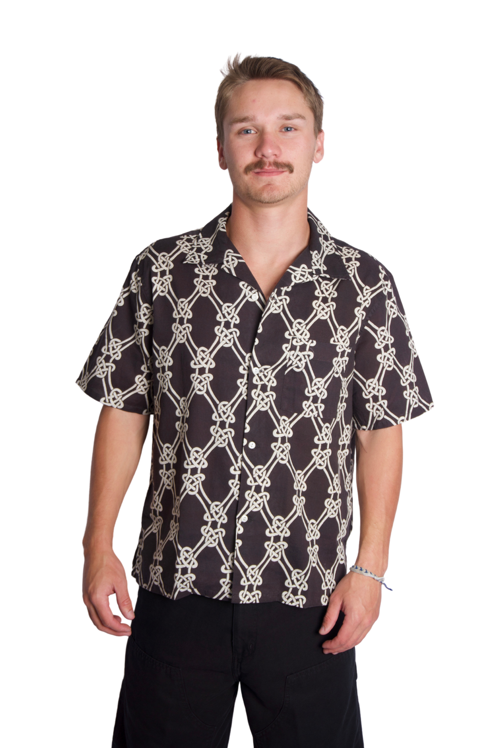 Knickerbocker Knot Panama Cotton Shirt – Oliver