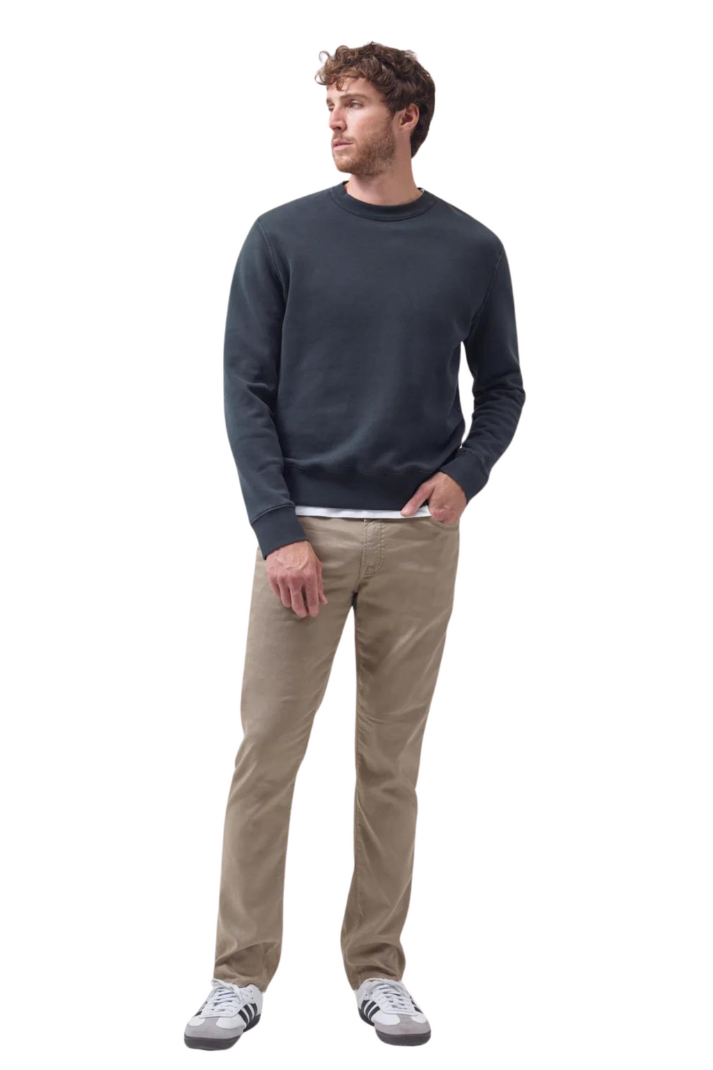 Citizens of Humanity Gage Stretch Linen Straight in Dune – Oliver