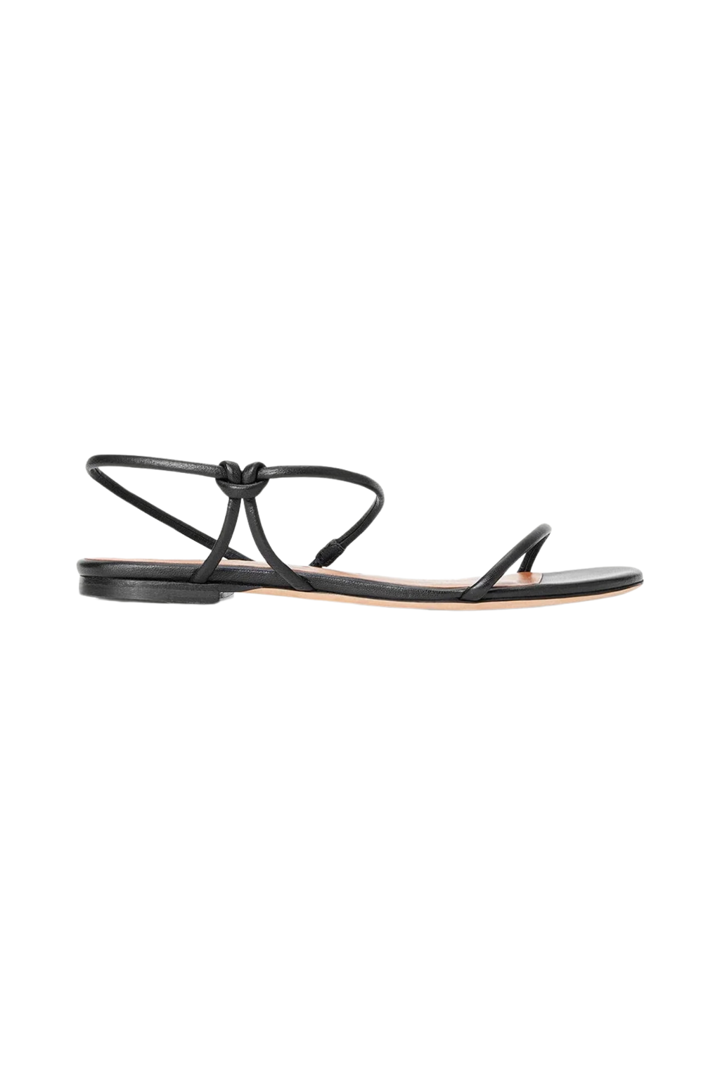 Staud Laurel Sandal in Black – Oliver